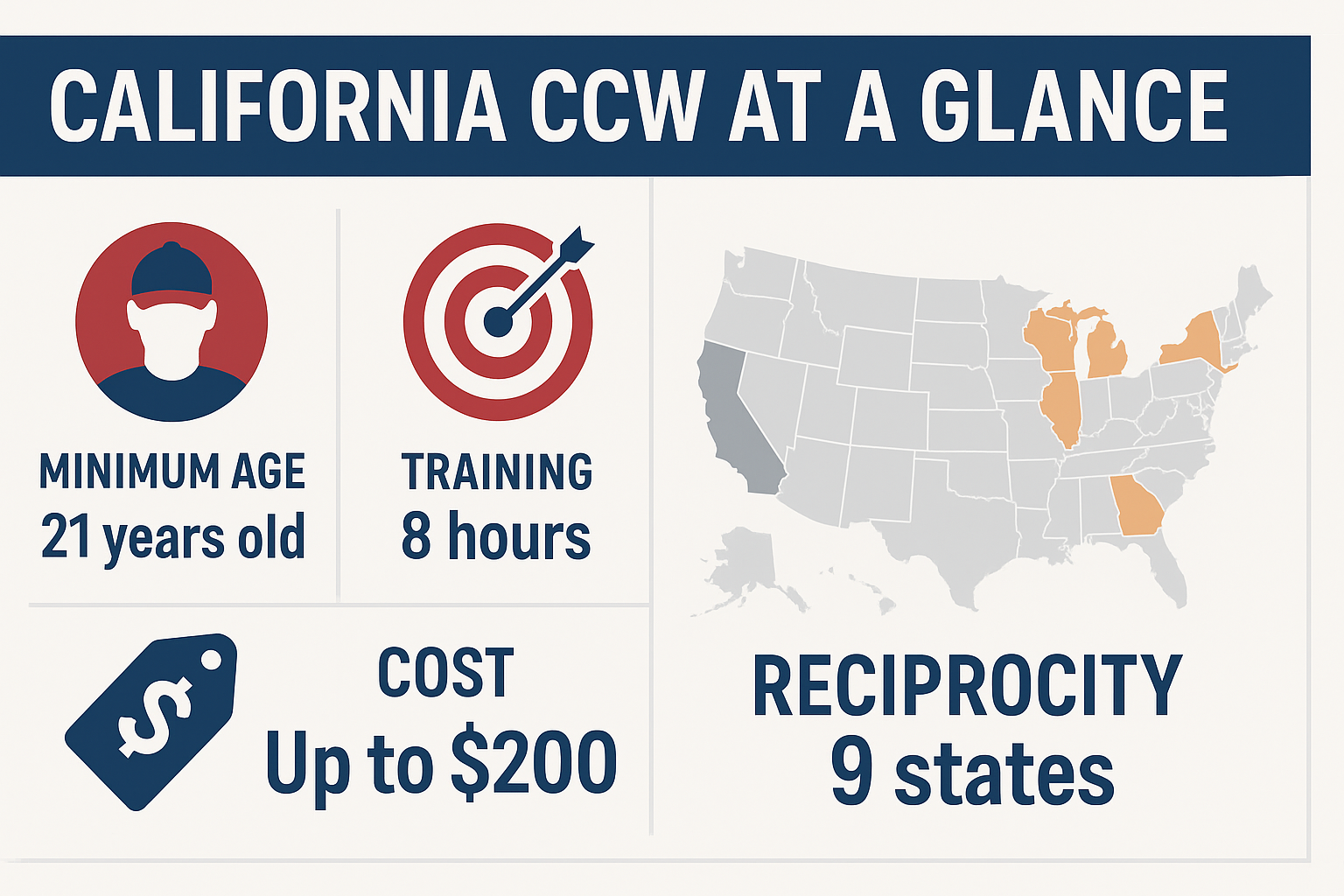 California Concealed Carry Laws 2025: Complete CCW Guide - NC Gun Blog ...